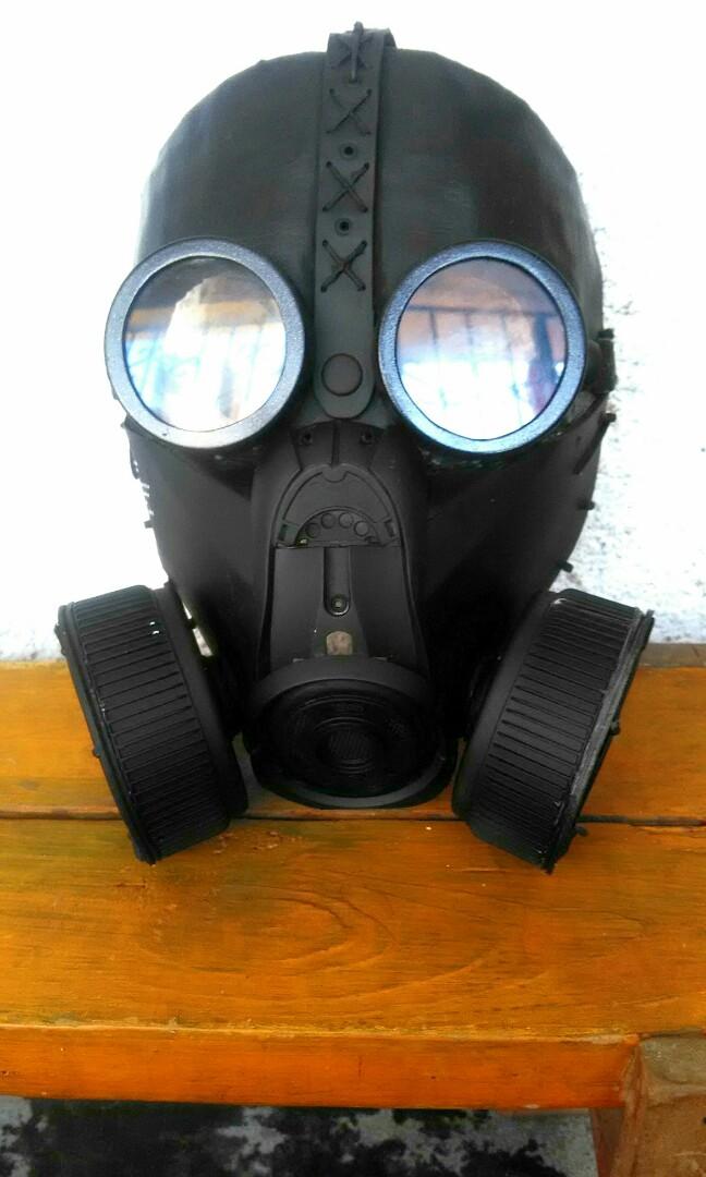 Gasmask cutom-made for cosplay, Hobbies & Toys, Stationary & Craft ...