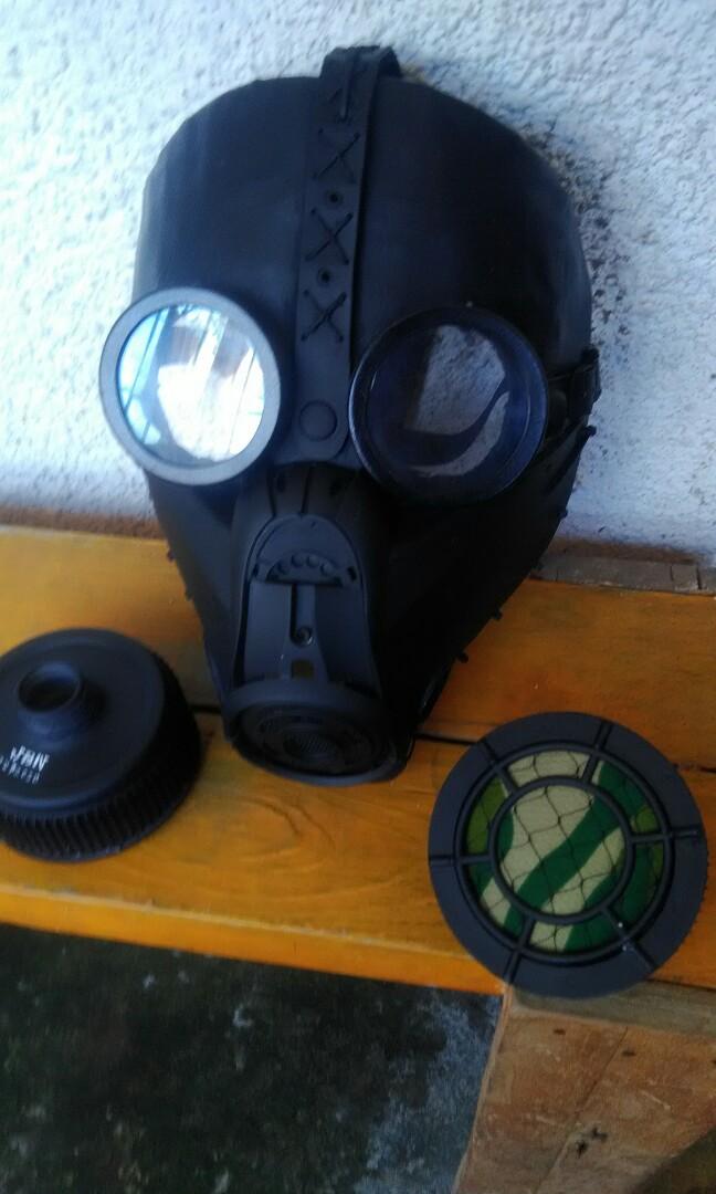 Gasmask cutom-made for cosplay, Hobbies & Toys, Stationary & Craft ...
