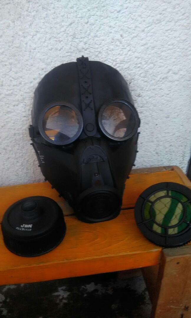 Gasmask cutom-made for cosplay, Hobbies & Toys, Stationary & Craft ...