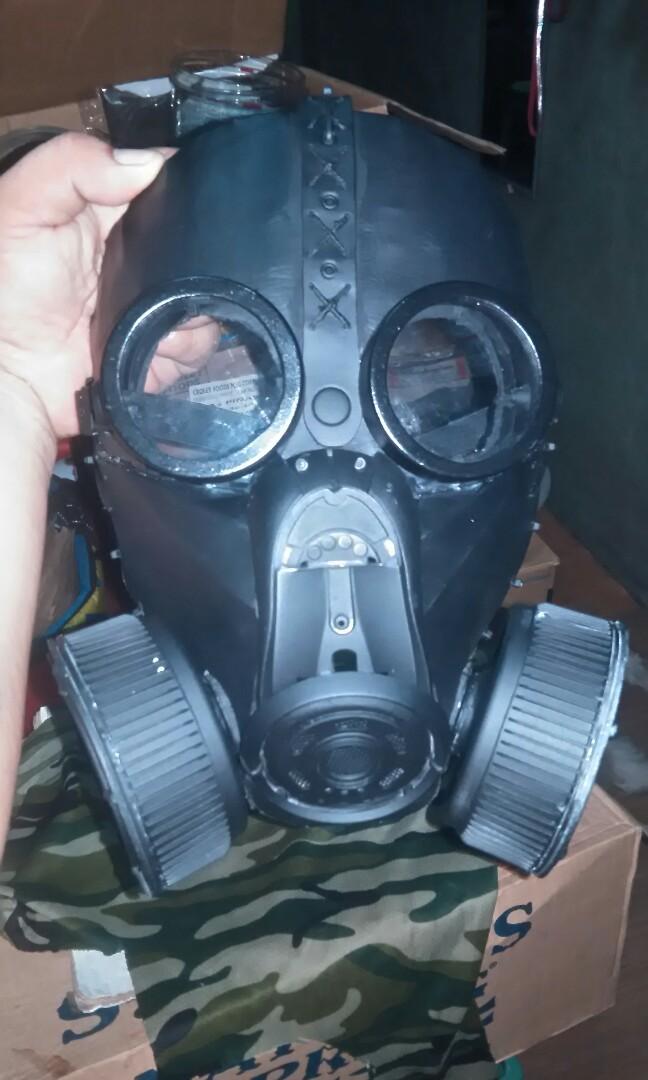 Gasmask cutom-made for cosplay, Hobbies & Toys, Stationary & Craft ...