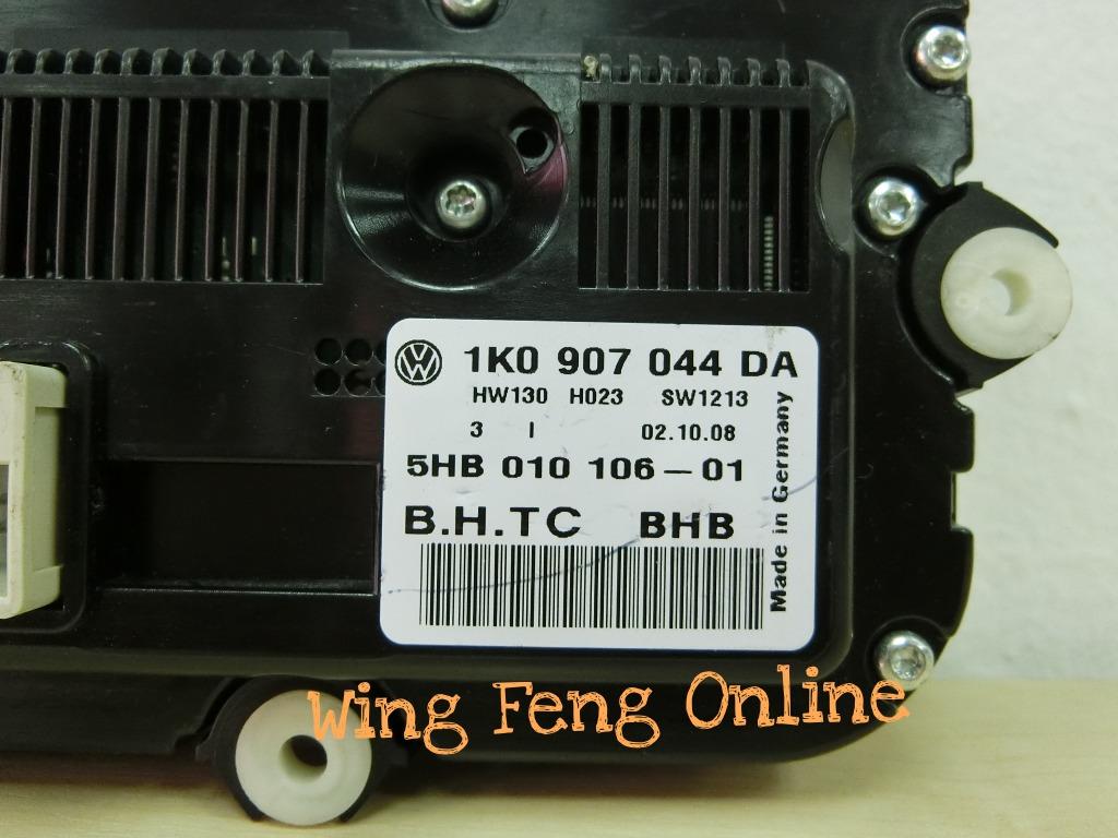 Genuine Volkswagen Golf Jetta Scirocco Passat Eos Climate Control Panel ...