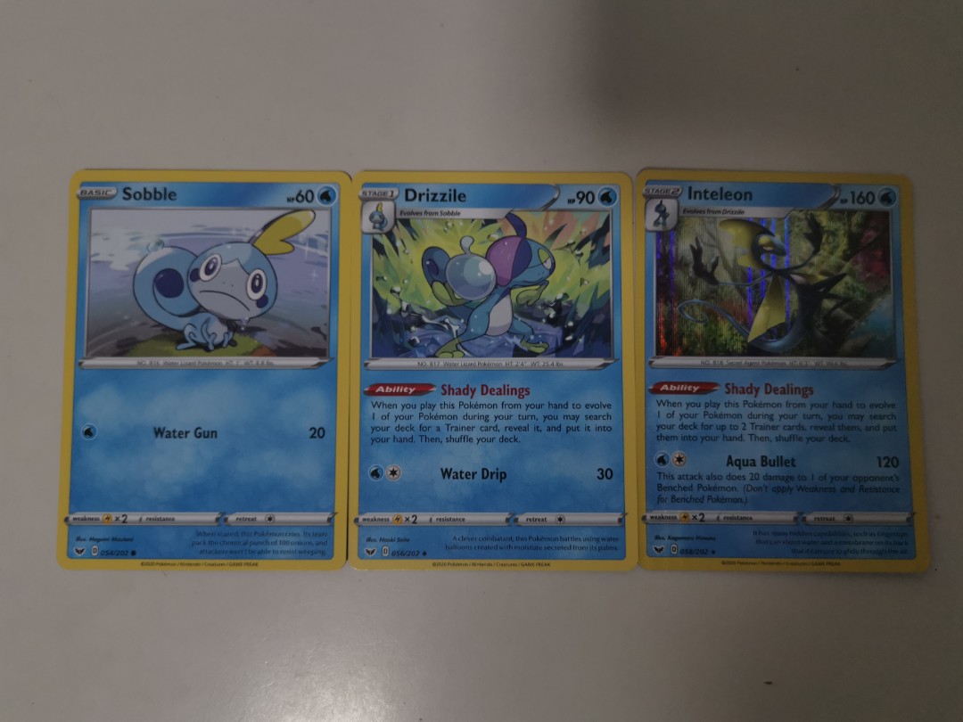 Inteleon 1-1-1 Evolution Line Set, Hobbies & Toys, Toys & Games on ...