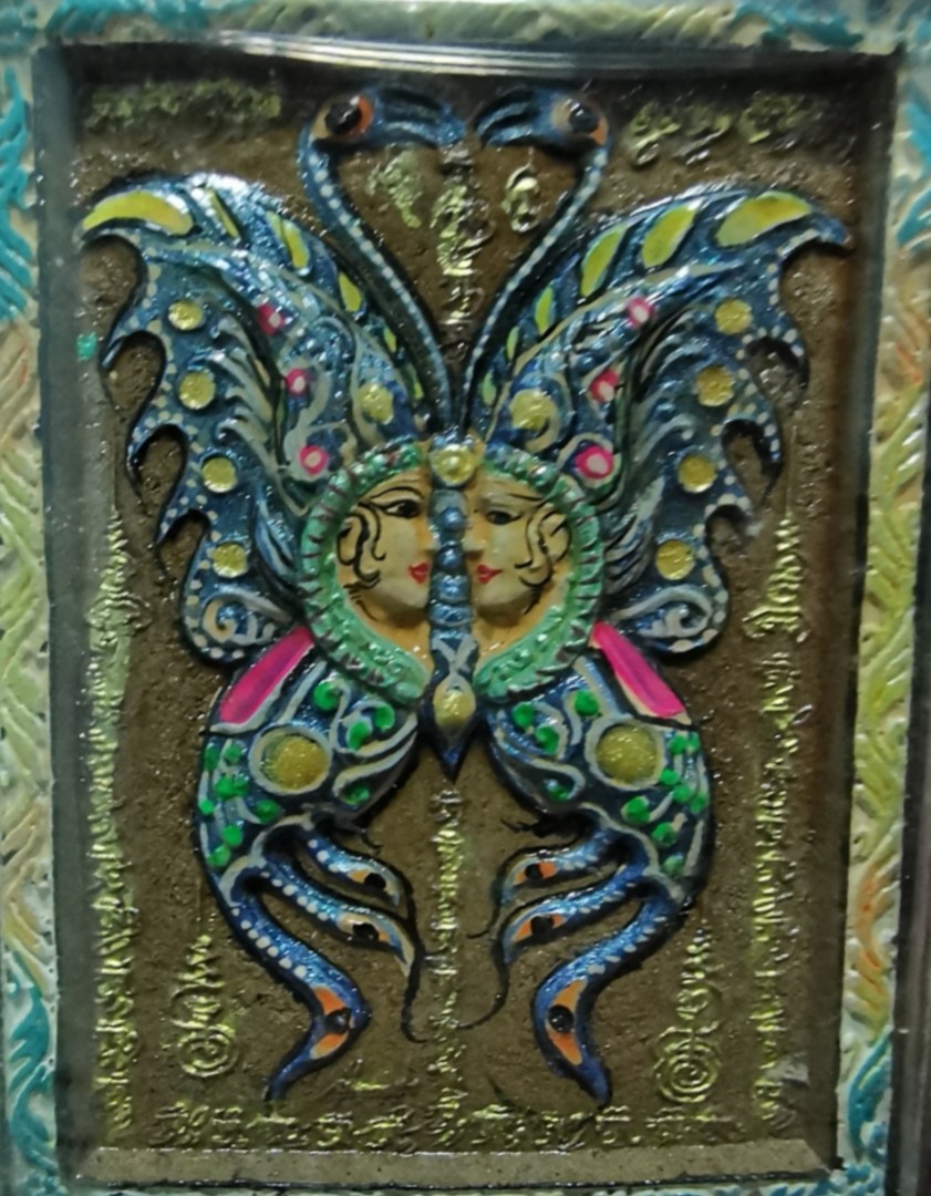 Kruba Krissana Butterfly Amulet, Hobbies & Toys, Memorabilia ...