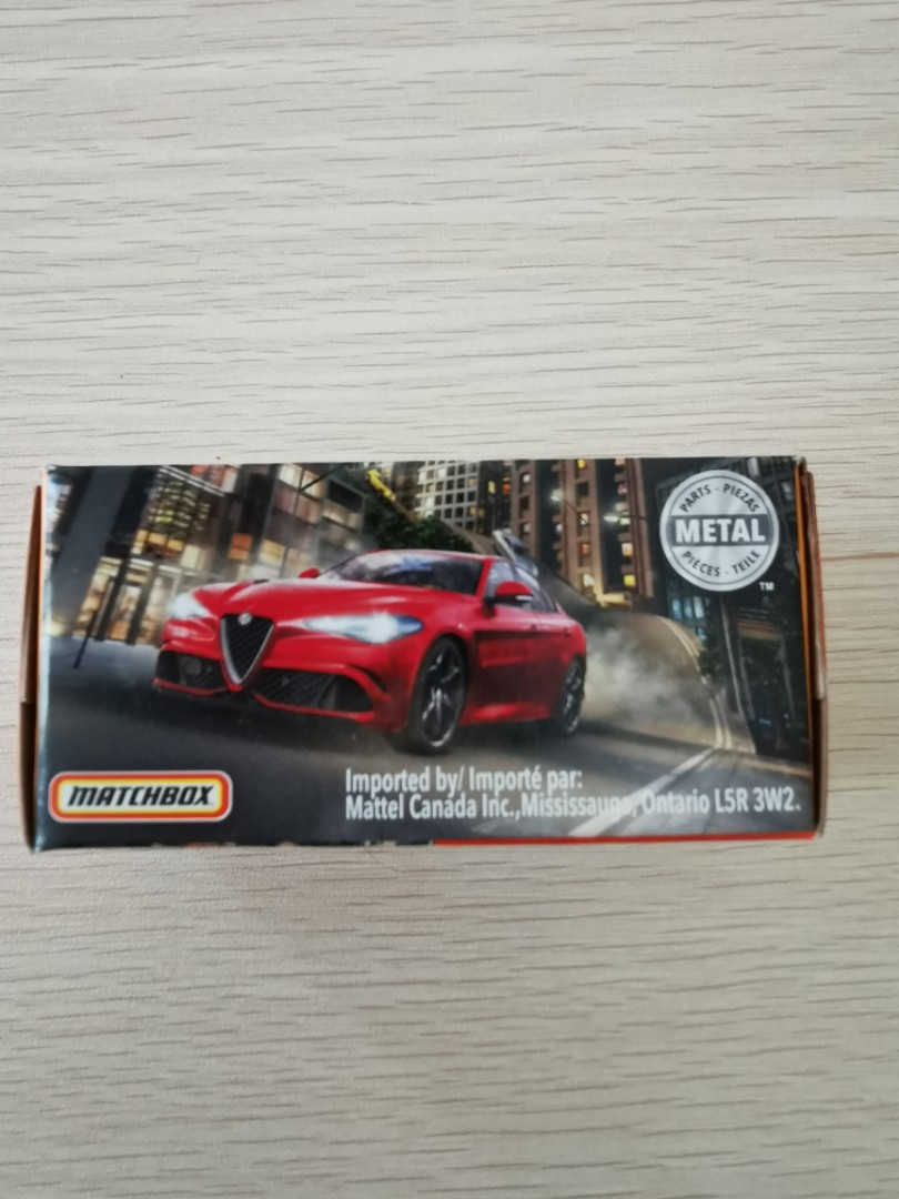 Matchbox Alfa Romeo Giulia QV, Hobbies & Toys, Toys & Games on Carousell