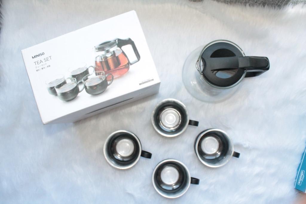 Miniso Tea Set, Furniture & Home Living, Kitchenware & Tableware ...