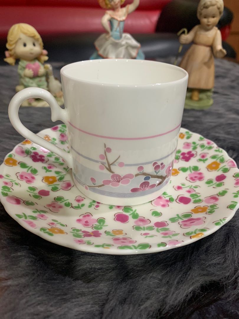 Authentic Nikko cup (porcelain) with free saucer, Furniture & Home ...