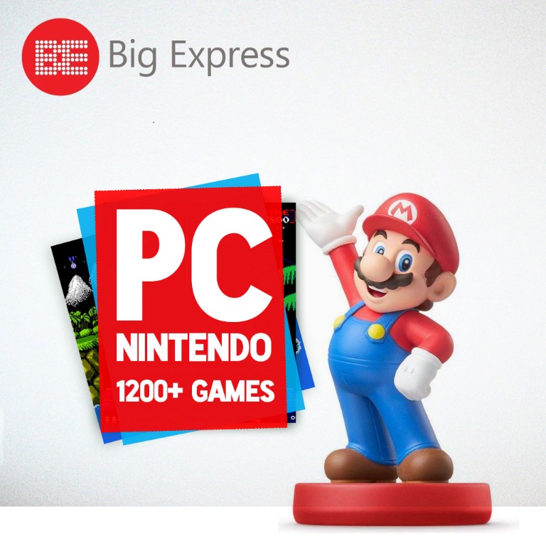 PC Nintendo Entertaiment System 1200+ Games Complete Set [Window 32/64 ...