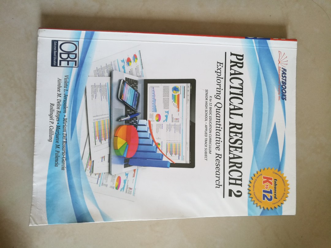 Practical Research 2 (Exploring Quantitative Research) K-12, Hobbies ...