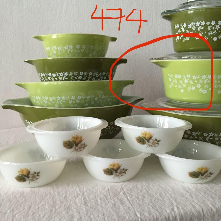 Pyrex USA glass cover 474-C Lid only, Furniture & Home Living ...