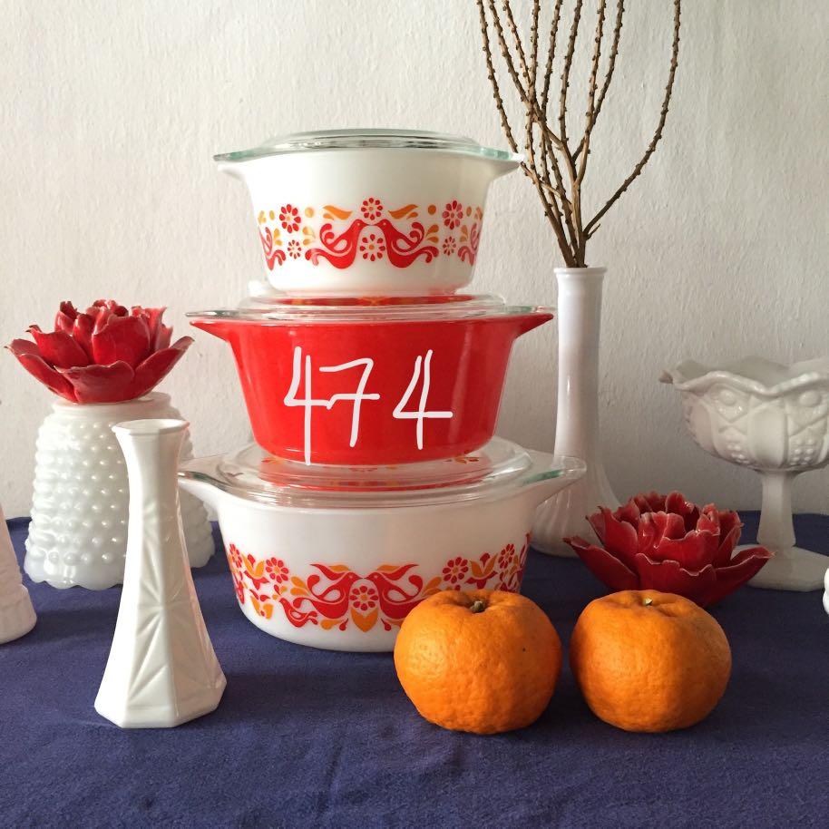 Pyrex USA glass cover 474-C Lid only, Furniture & Home Living ...