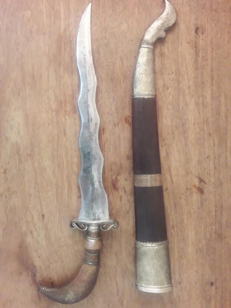 Rare Antique Moro Islamic Sword Dagger Vintage Kris, Hobbies & Toys ...