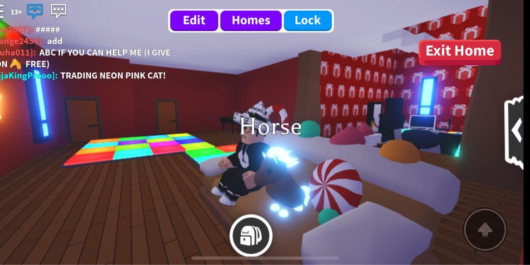 Roblox ADOPT ME! NFR HORSE, Video Gaming, Gaming Accessories, Game Gift ...