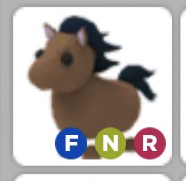 Roblox ADOPT ME! NFR HORSE, Video Gaming, Gaming Accessories, Game Gift ...