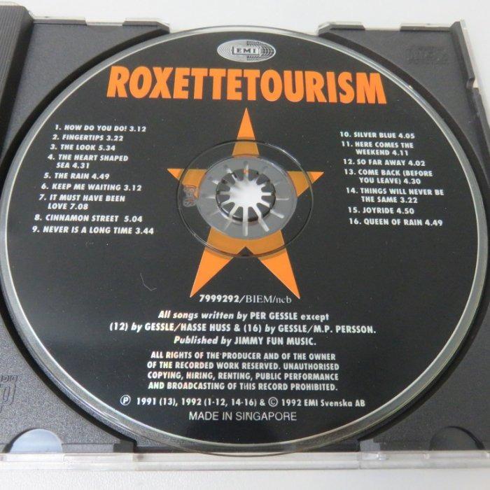 ROXETTE - TOURiSM LiVE 精選 CD (92年 舊版) it Must Have Been Love, 興趣及遊戲, 收藏 ...