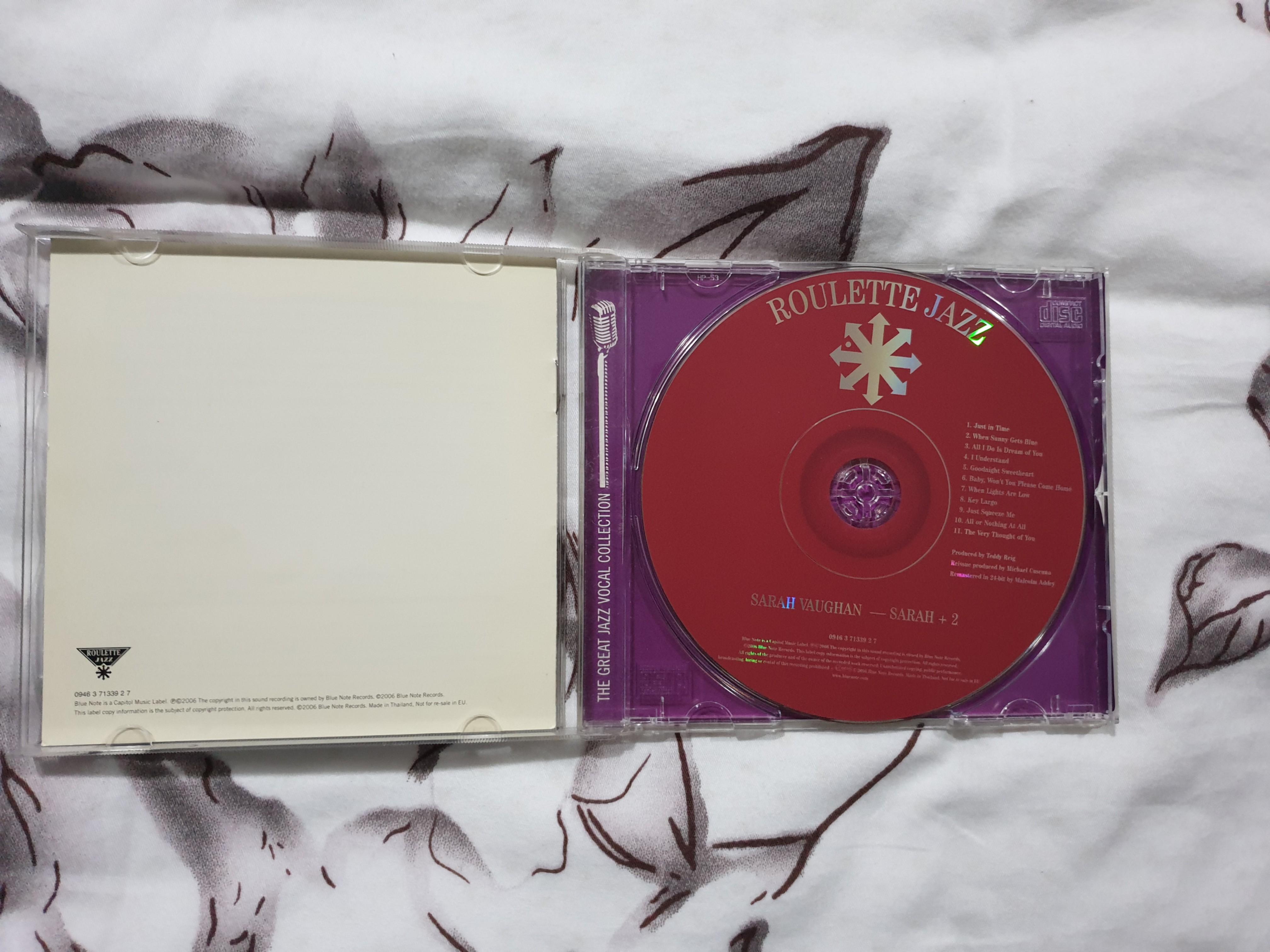 Sarah + 2 - Sarah Vaughan with Barney Kessel and Joe Comfort, TV & Home ...