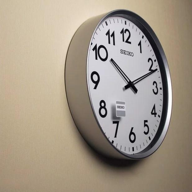 Seiko QXA560S Office Style Analog Wall Clock QXA560, Furniture & Home ...