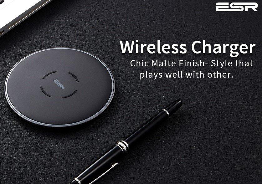 Slim & Light Wireless Charger, Heat Control, Fast-Charging, Mobile ...
