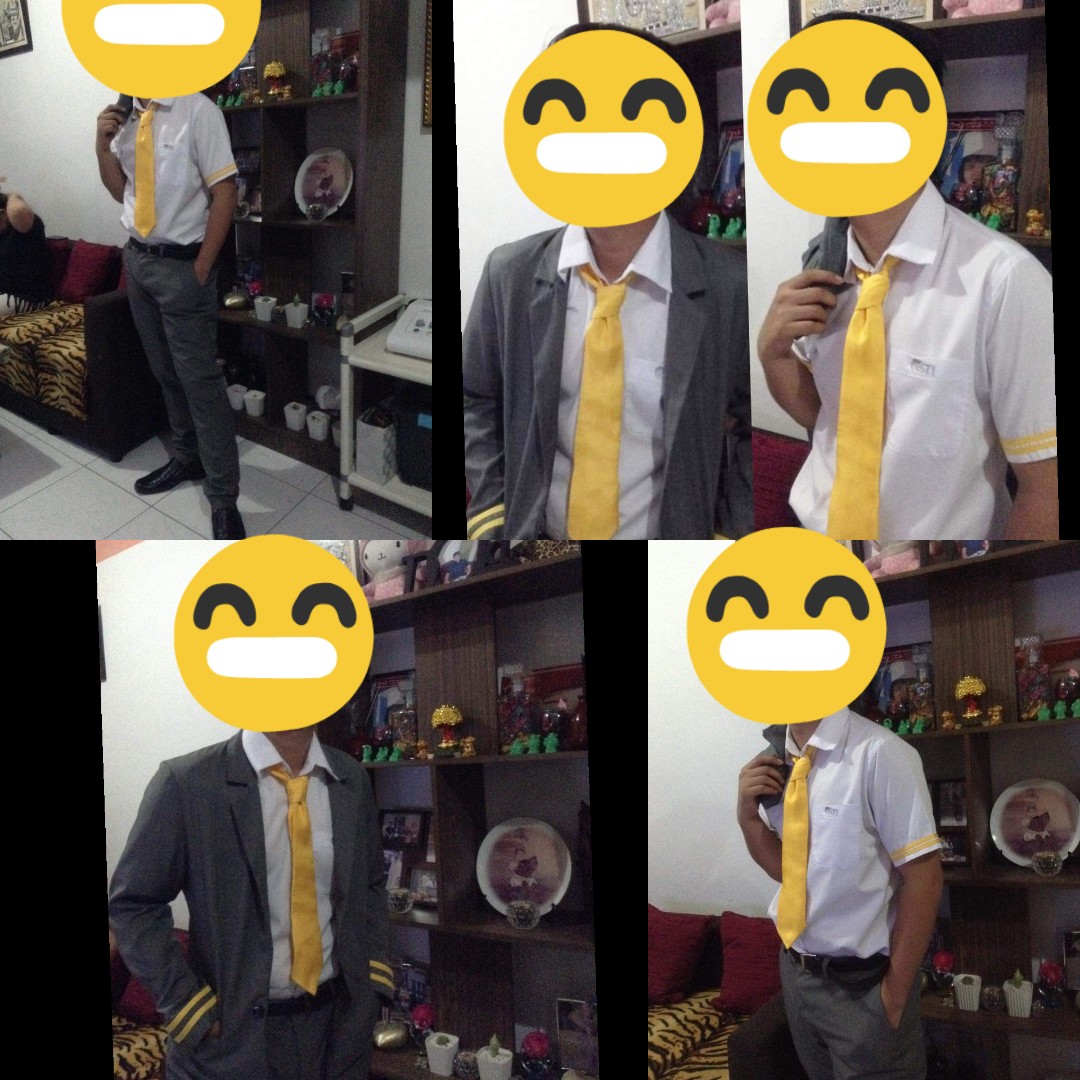 STI Uniform Tourism, Men's Fashion, Tops & Sets, Formal Shirts on Carousell