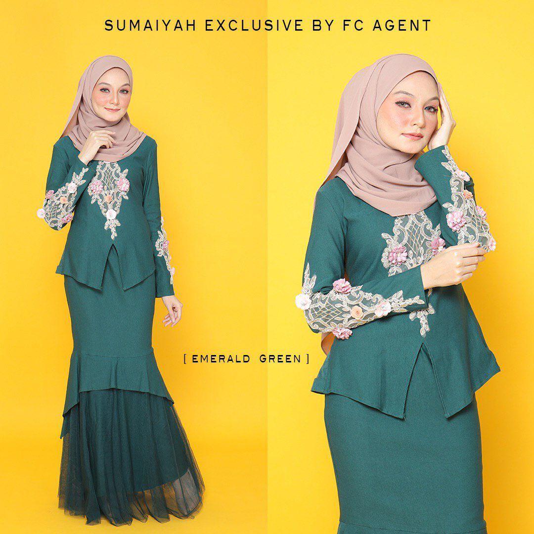 Sumaiyah RAYA, Women's Fashion, Muslimah Fashion, Baju Kurung & sets on ...