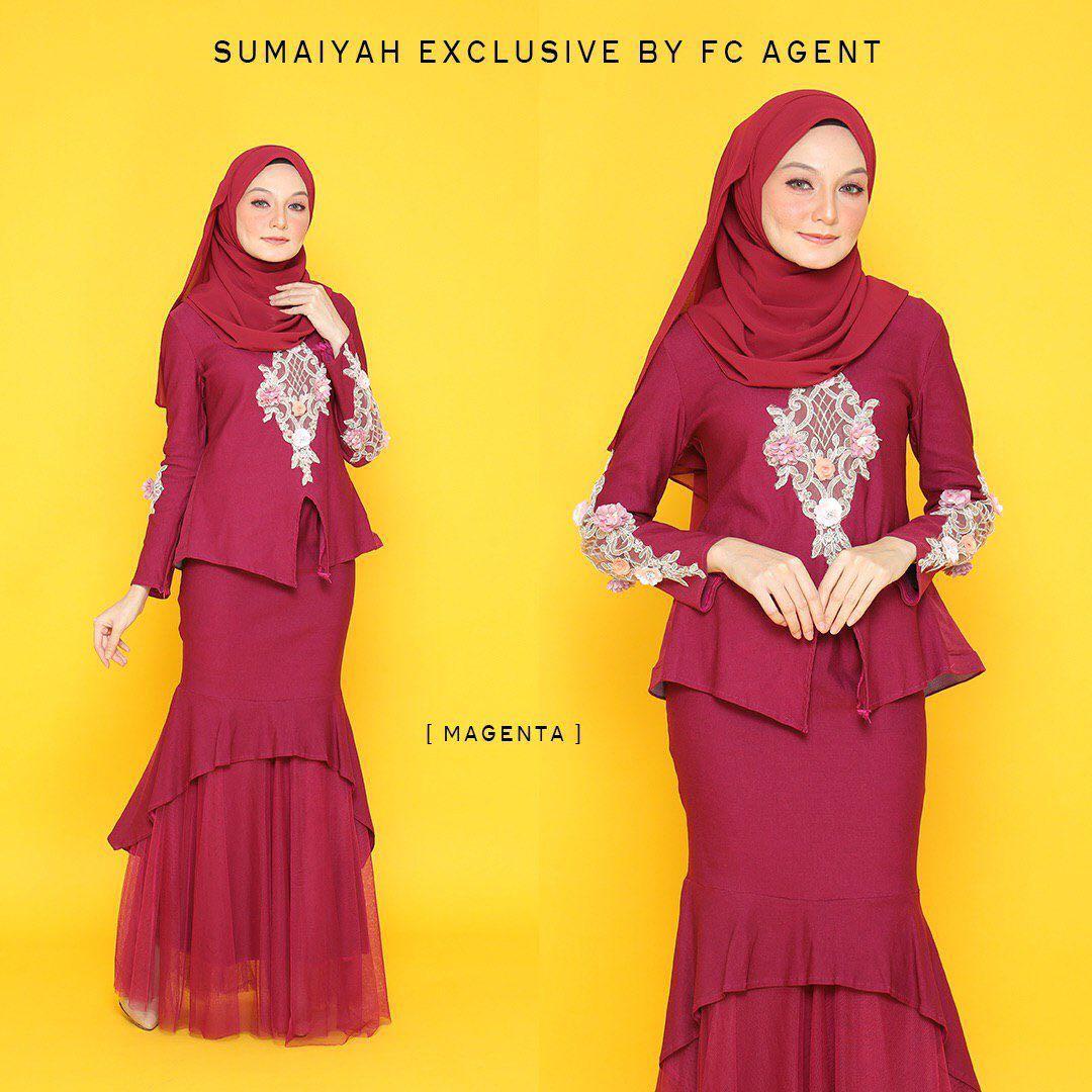 Sumaiyah RAYA, Women's Fashion, Muslimah Fashion, Baju Kurung & sets on ...