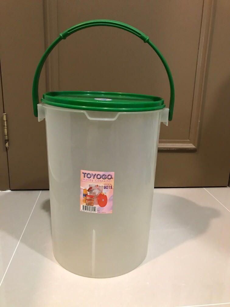 Toyogo cylindrical Handy Container 24 cm D by 34cm H , Furniture & Home ...