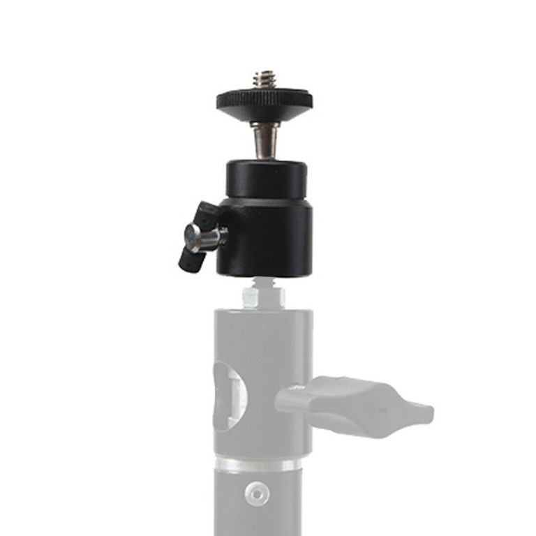 Tripod Light Stand Head Converter to 1/4 Screw Adapter for LED Light ...