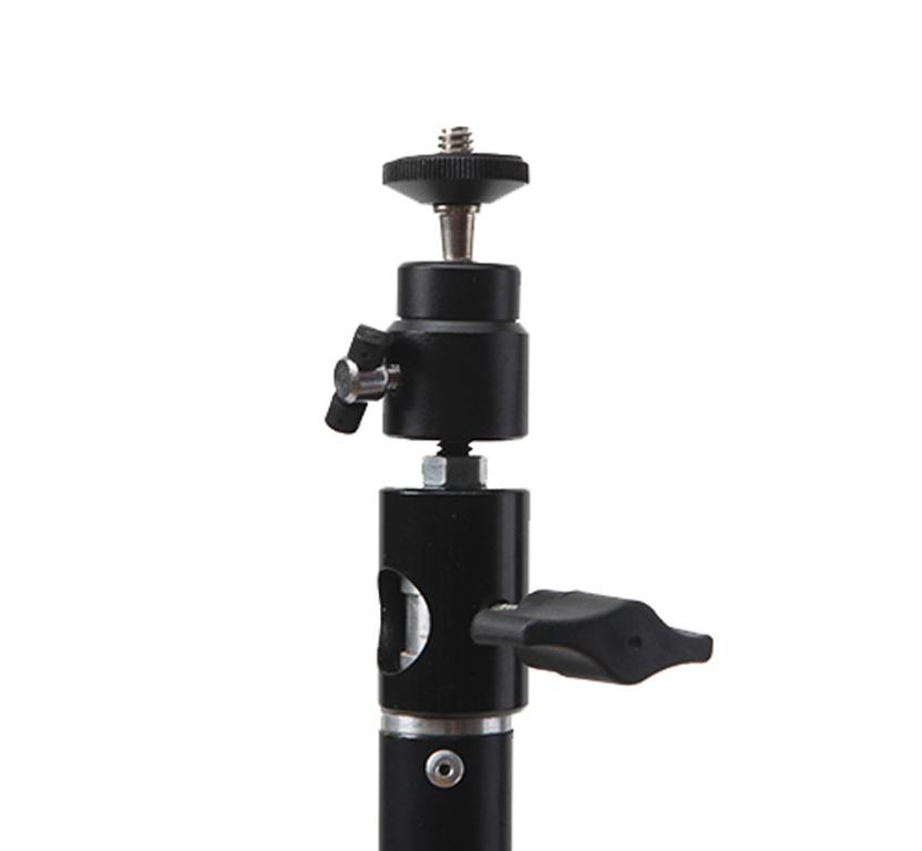 Tripod Light Stand Head Converter to 1/4 Screw Adapter for LED Light ...