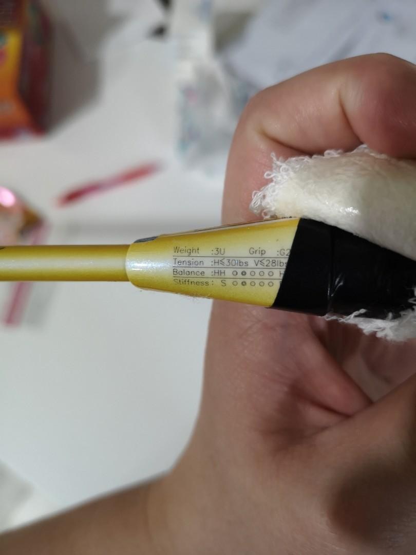 Victor Brave Sword LYD, Sports Equipment, Sports & Games, Racket & Ball ...