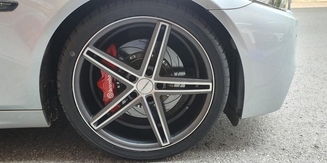 Vossen 20 inch replica rims, Car Accessories, Tyres & Rims on Carousell
