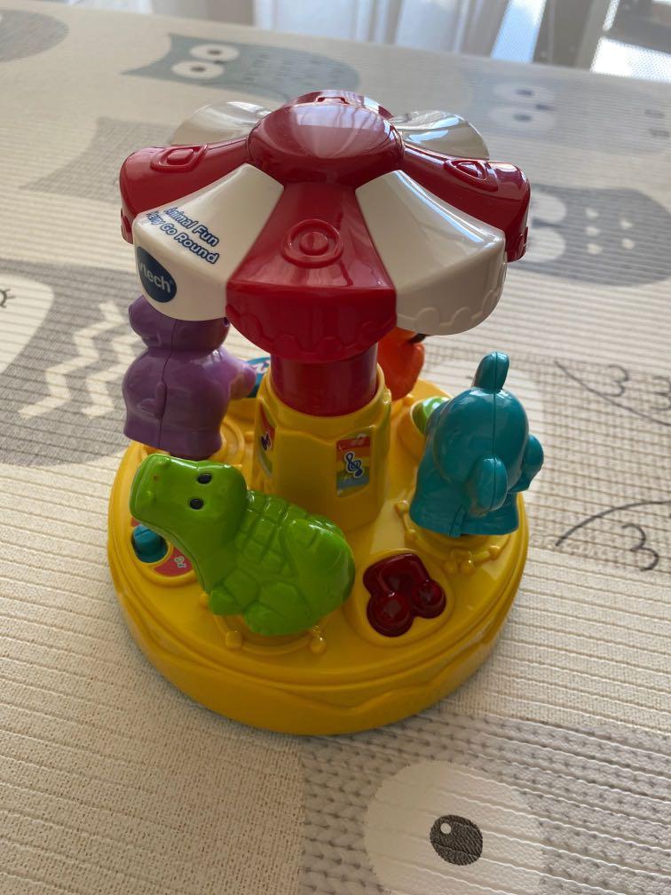 VTECH Animal Fun Merry Go Round, Hobbies & Toys, Toys & Games on Carousell