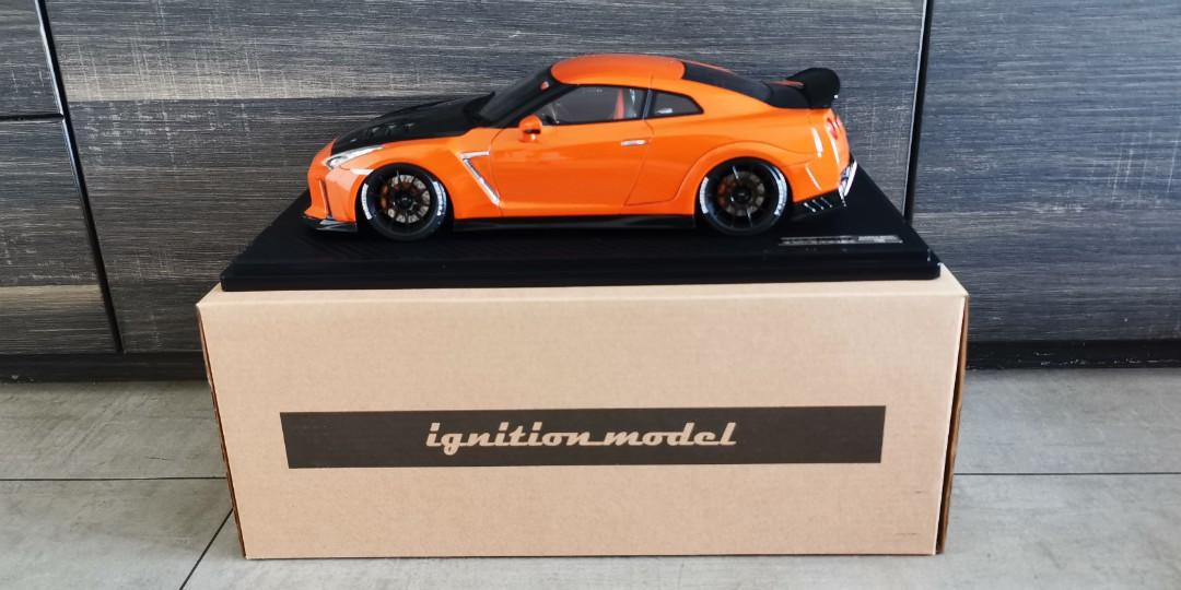 1/18 Ignition Model Top Secret Nissan GT-R R35 Orange (#1532 ...