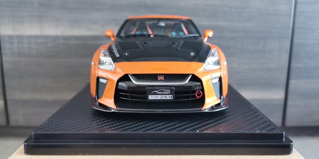 1/18 Ignition Model Top Secret Nissan GT-R R35 Orange (#1532 ...