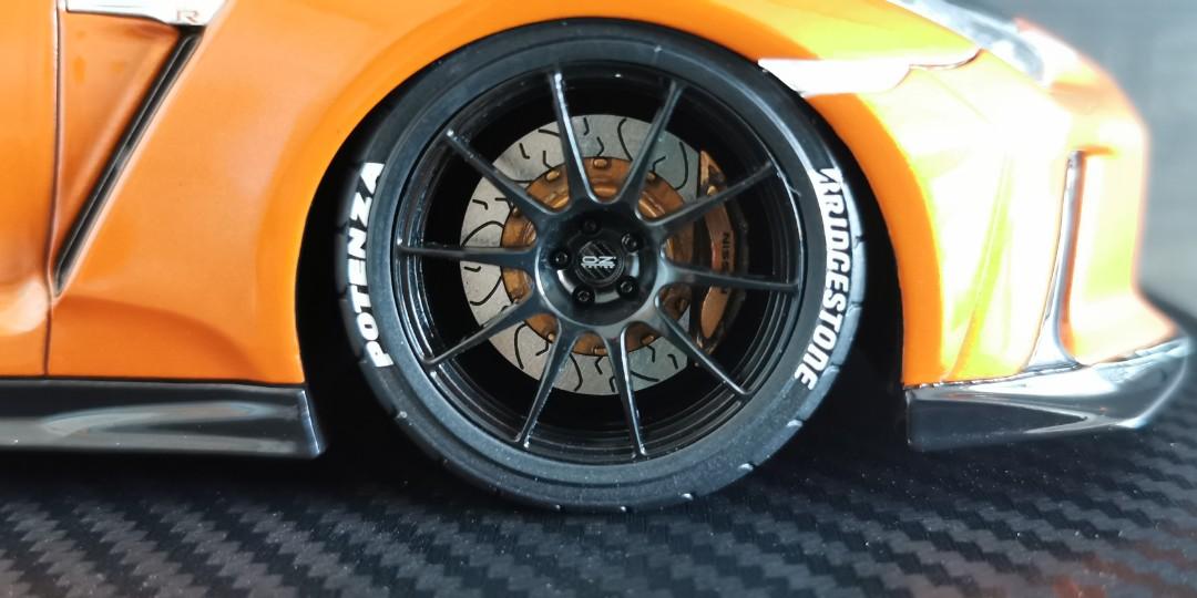 1/18 Ignition Model Top Secret Nissan GT-R R35 Orange (#1532 ...