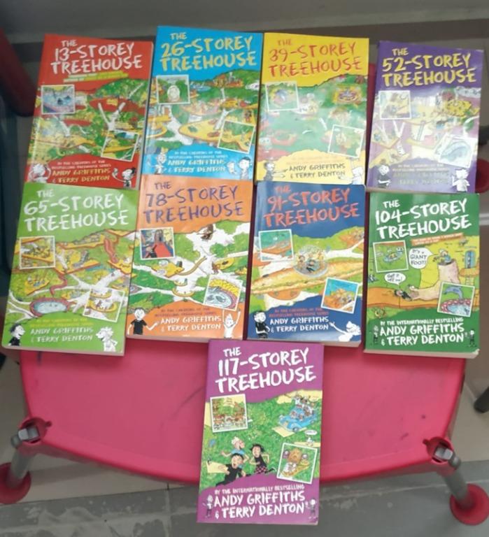 13 to 104 storey Treehouse (8 books), Hobbies & Toys, Books & Magazines ...
