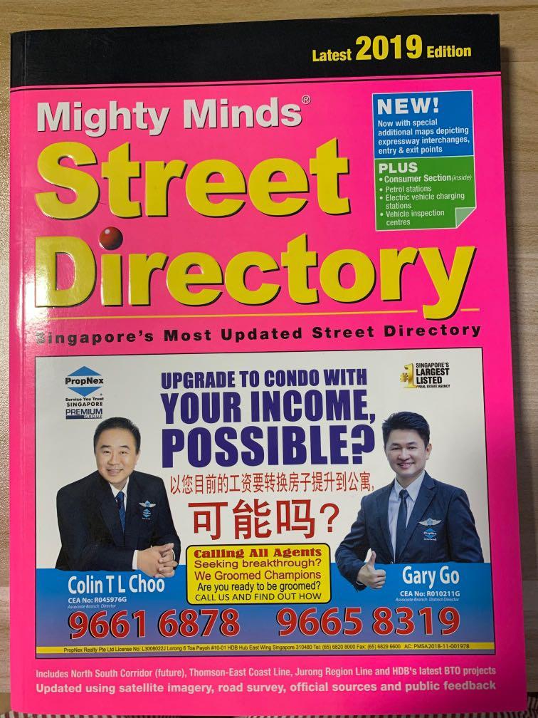 2019 Edition Street Directory For Free!, Hobbies & Toys, Books ...