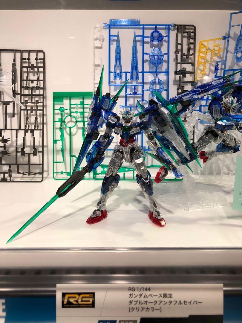 高達模型 Gundam RG1/144 00Q Trans-AM 彩色透明 The Gundam Base, 興趣及遊戲, 玩具 & 遊戲類 ...