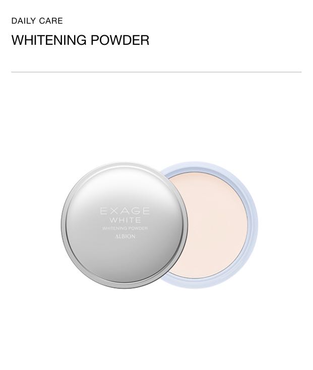 Albion Exage White Whitening Powder, Beauty & Personal Care, Face ...