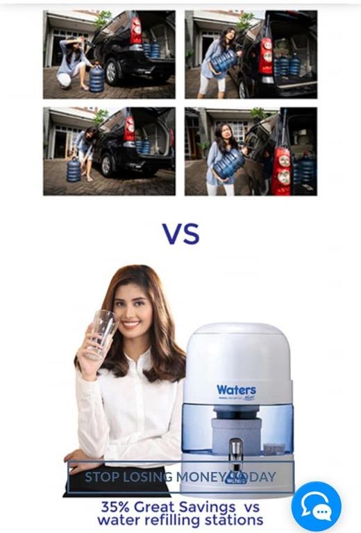 Alkaline Waters BIO Mineral POT 1000, Health & Nutrition, Health ...