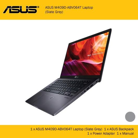 ASUS M409D-ABV064T Laptop (Slate Grey), Computers & Tech, Laptops ...