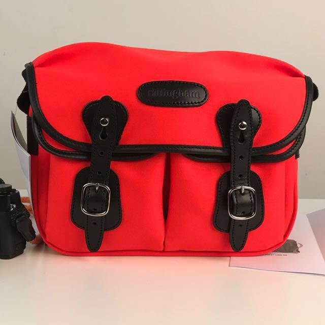 Billingham Bright Red Camera Bag, Photography, Photography Accessories ...