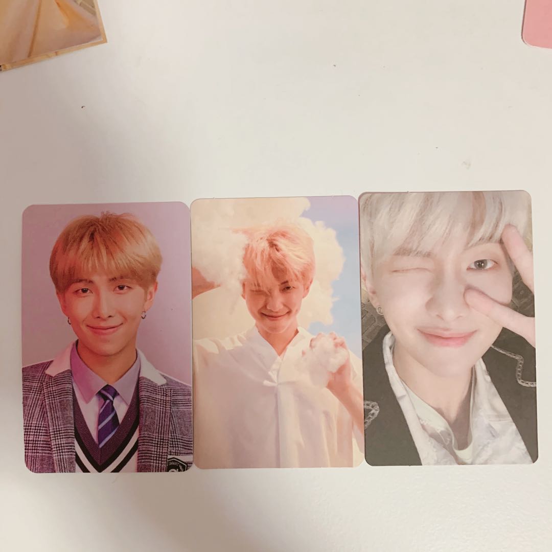 BTS RM Photocards, Hobbies & Toys, Memorabilia & Collectibles, K-Wave ...