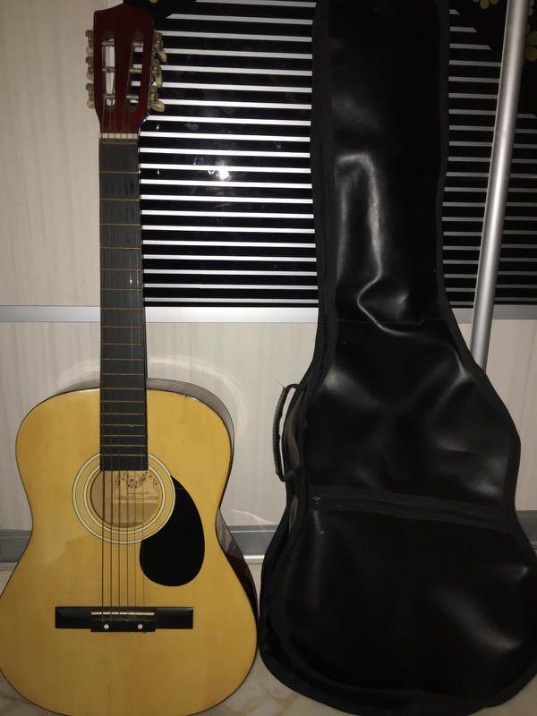 Burswood Acoustic Guitar, Hobbies & Toys, Music & Media, Musical ...