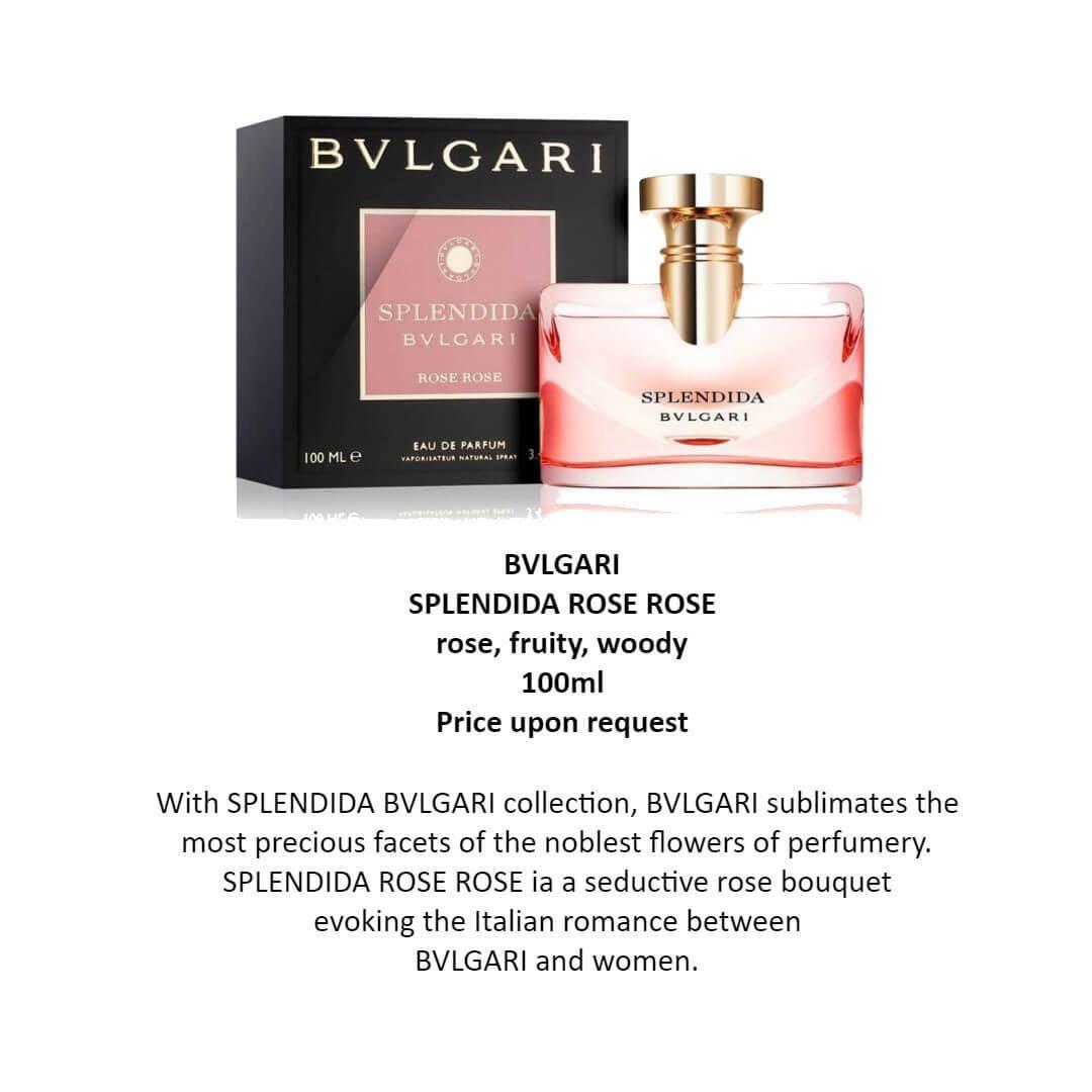 Bvlgari Splendida Rose Rose, Beauty & Personal Care, Fragrance ...