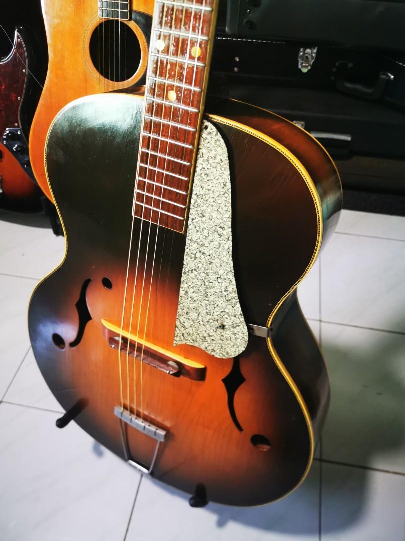 Calace archtop acoustic guitar, Hobbies & Toys, Music & Media, CDs ...