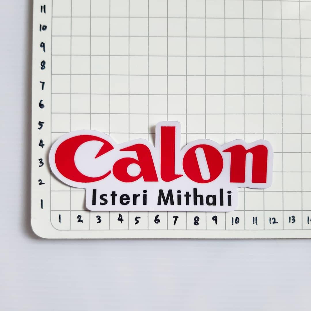 CALON Isteri Mithali (Canon parody) vinyl sticker, Motorcycles ...