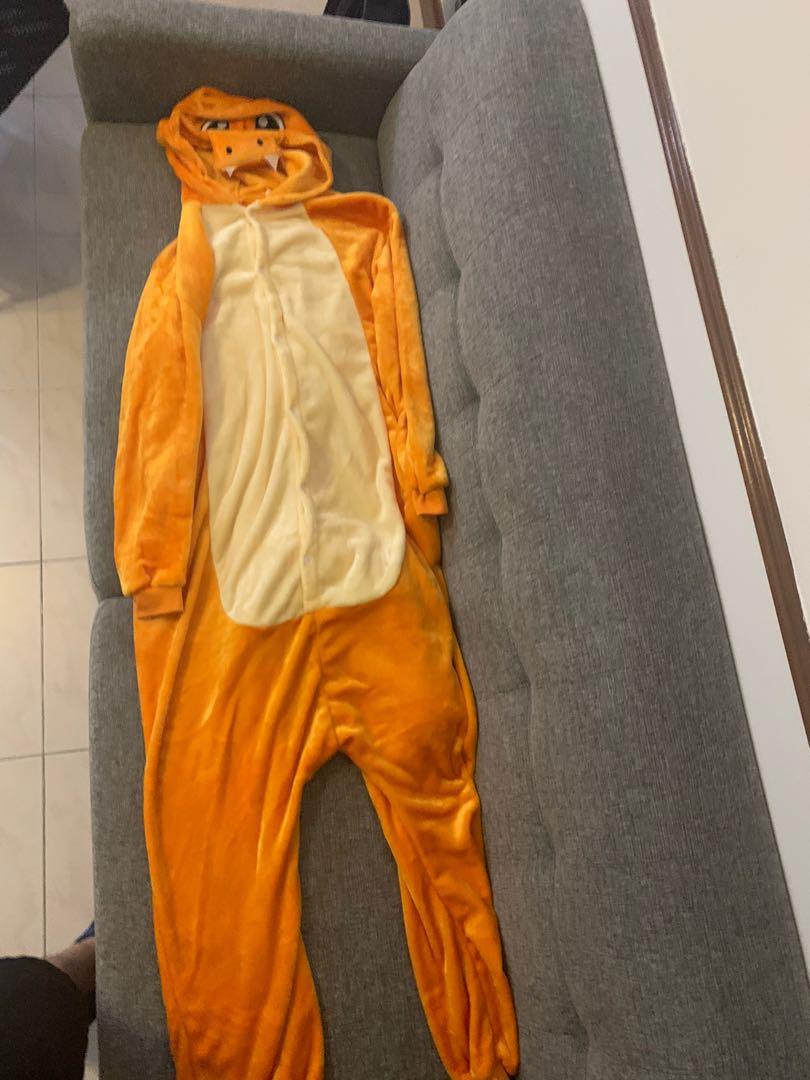 Charmander Onesie, Men's Fashion, Coats, Jackets and Outerwear on Carousell