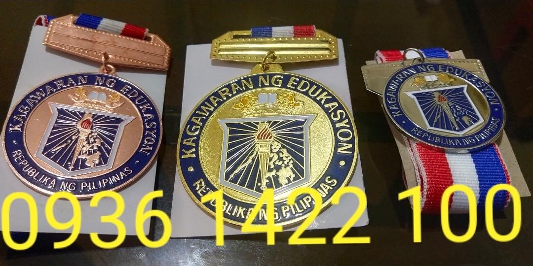 CHEAPEST MANUFACTURER DEPED Medals Kagawaran medals Book and torch We ...