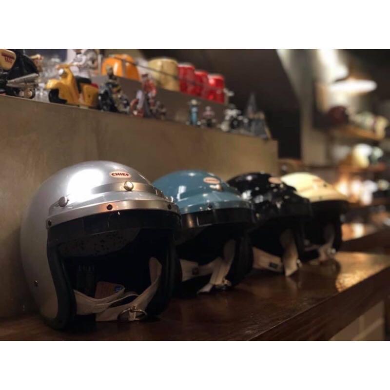 台灣直送 有現貨 可即日寄出 CHIEF 500-TX 500 小帽體 6色 復古 安全帽 helmet, 電單車買賣 - Carousell