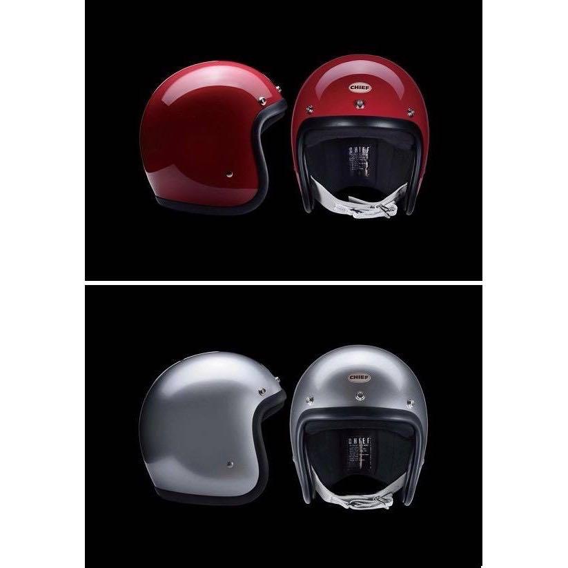 台灣直送 有現貨 可即日寄出 CHIEF 500-TX 500 小帽體 6色 復古 安全帽 helmet, 電單車買賣 - Carousell