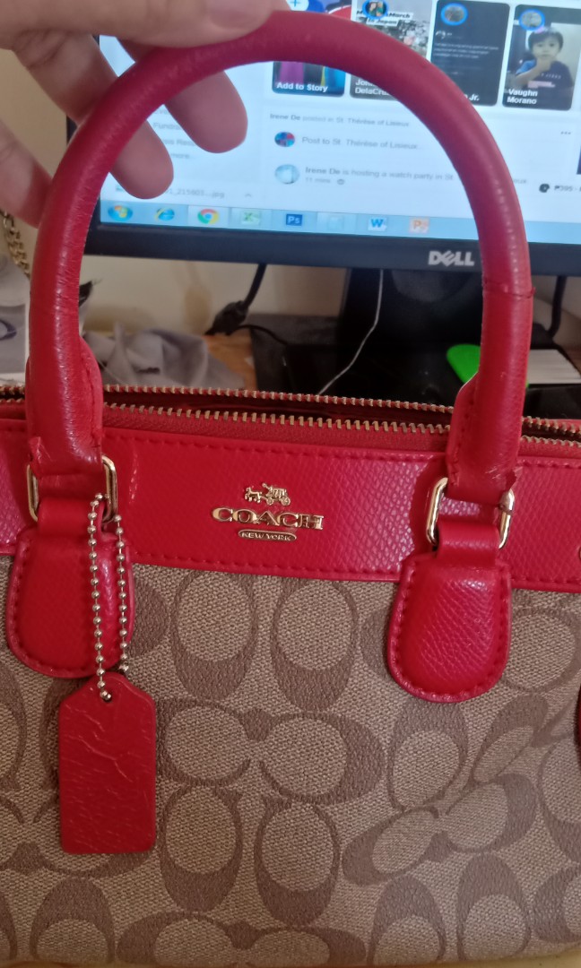 Coach mini bennett bag, Luxury, Bags & Wallets on Carousell